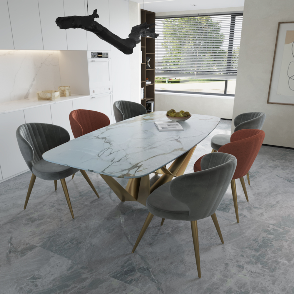 Shop For customised Marble Dining Tables & Dining Sets at Rovere Homes